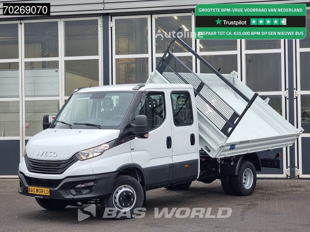 Novi IVECO Daily 70C18 3 zijdige Meiller Kipper Dubbel Cabine Trekhaak Tipp kiper