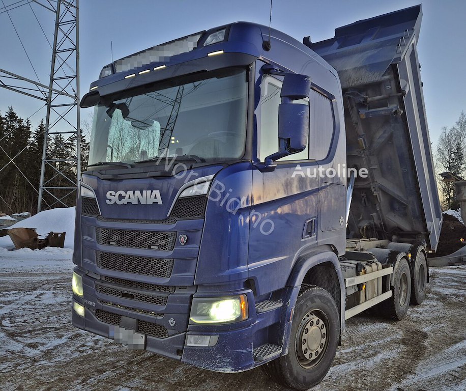 Scania R580 *6x4 *RETARDER *GOOD CONDITION *VIDEO kiper