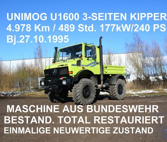 Mercedes-Benz UNIMOG U1600 kiper