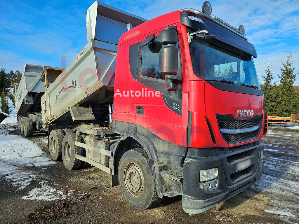 IVECO X-Way 570 6x4 Full Steel Retarder kiper