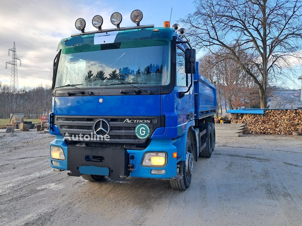 Mercedes-Benz ACTROS 2641 6x4 Meiller tipper - spring kiper