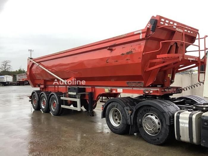 Fruehauf Tri Axle Steel Aggregate Tipping Trailer poluprikolica kipera