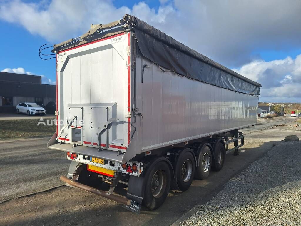 Kel-Berg 4 akslet 61m3 tiptrailer m. nedfældbar side poluprikolica kipera