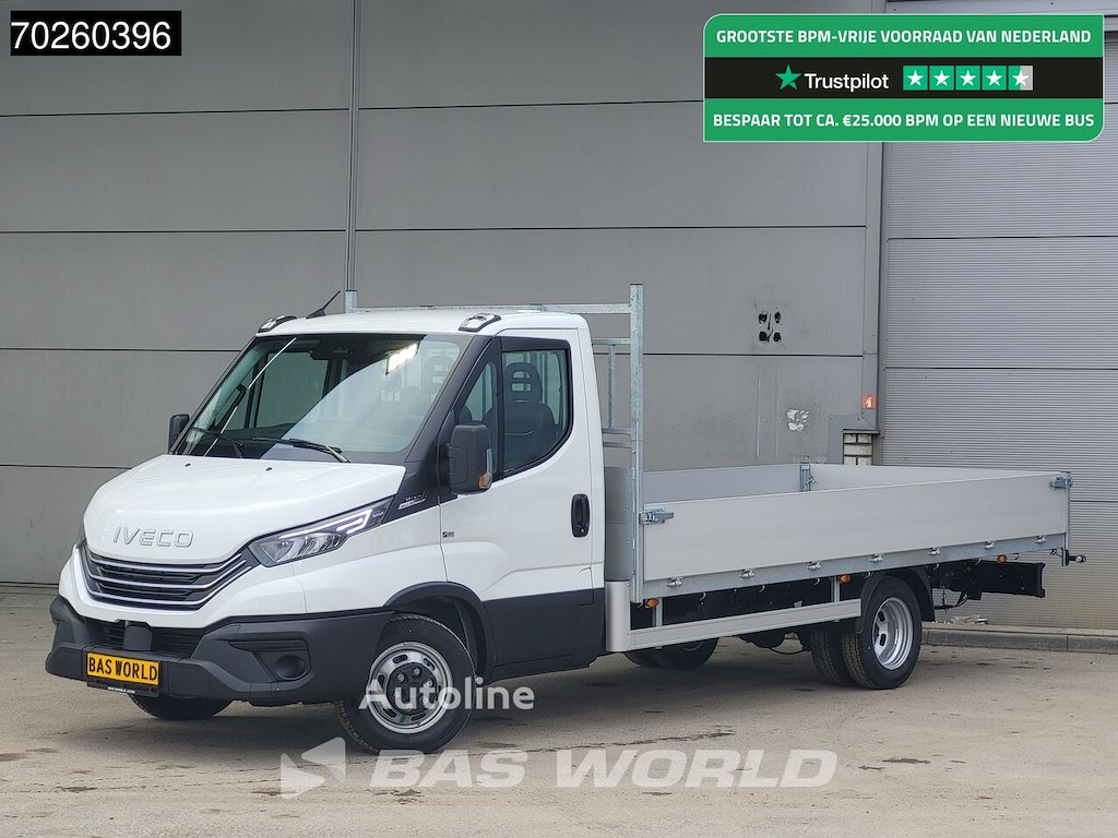 Novi IVECO Daily 35C21 3.0L 210PK Automaat Model2025 NL Open laadbak 3,5T T kamion s ravnom platformom < 3.5t