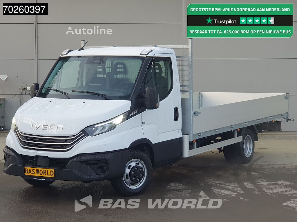 Novi IVECO Daily 35C21 3.0 210PK Automaat Model2025 NL Open laadbak 3,5T Tr kamion s ravnom platformom < 3.5t