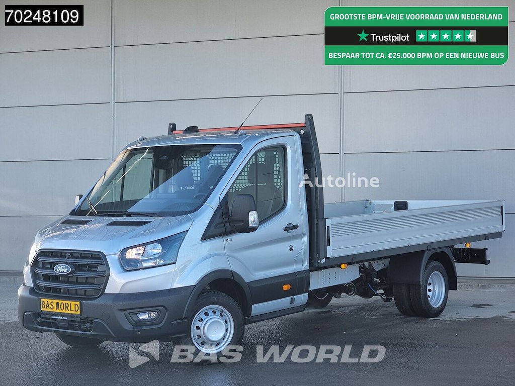 Novi Ford Transit 165pk Open laadbak Dubbellucht Pritsche Trekhaak Airco C kamion s ravnom platformom < 3.5t