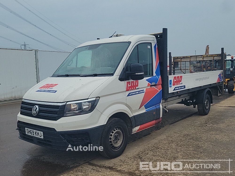 Prodaje se Volkswagen Crafter kamion s ravnom platformom < 3.5t na aukciji