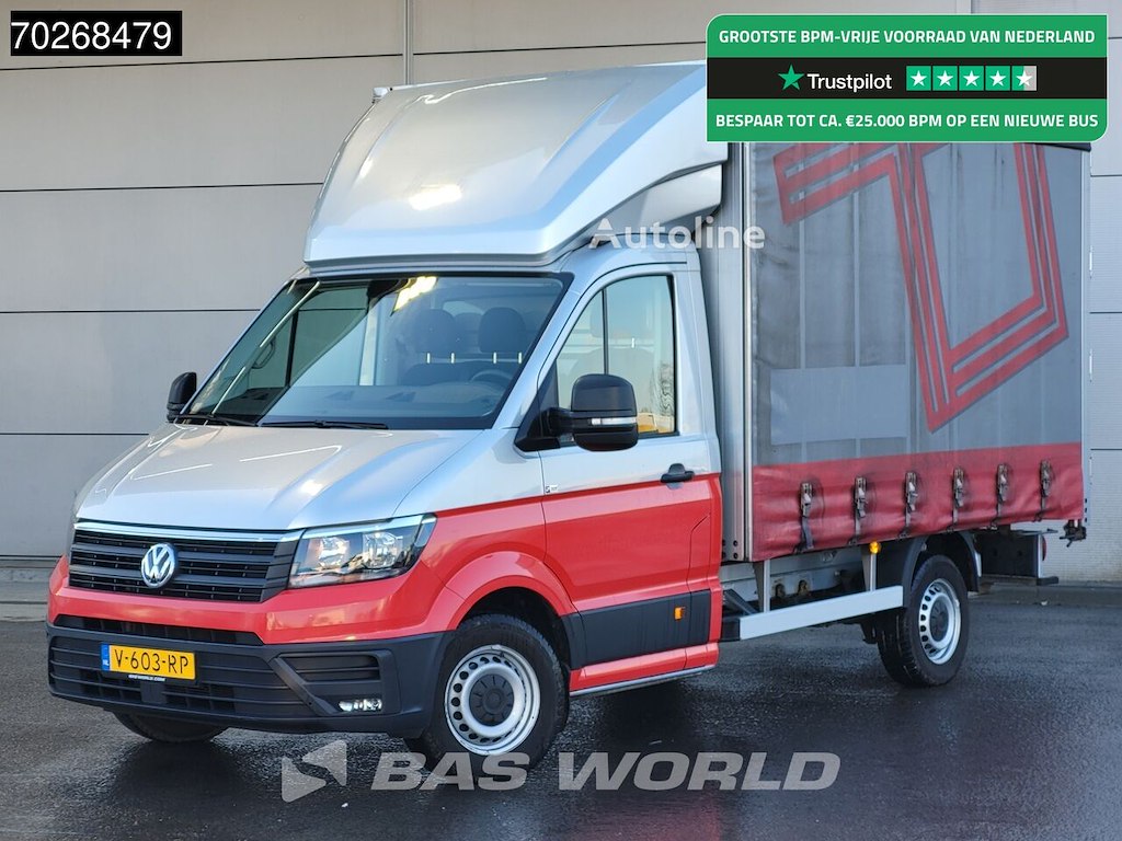 Volkswagen Crafter 177pk Automaat Schuifzeil Zeilen Bakwagen Navi CarPlay A kamion s ceradom < 3.5t