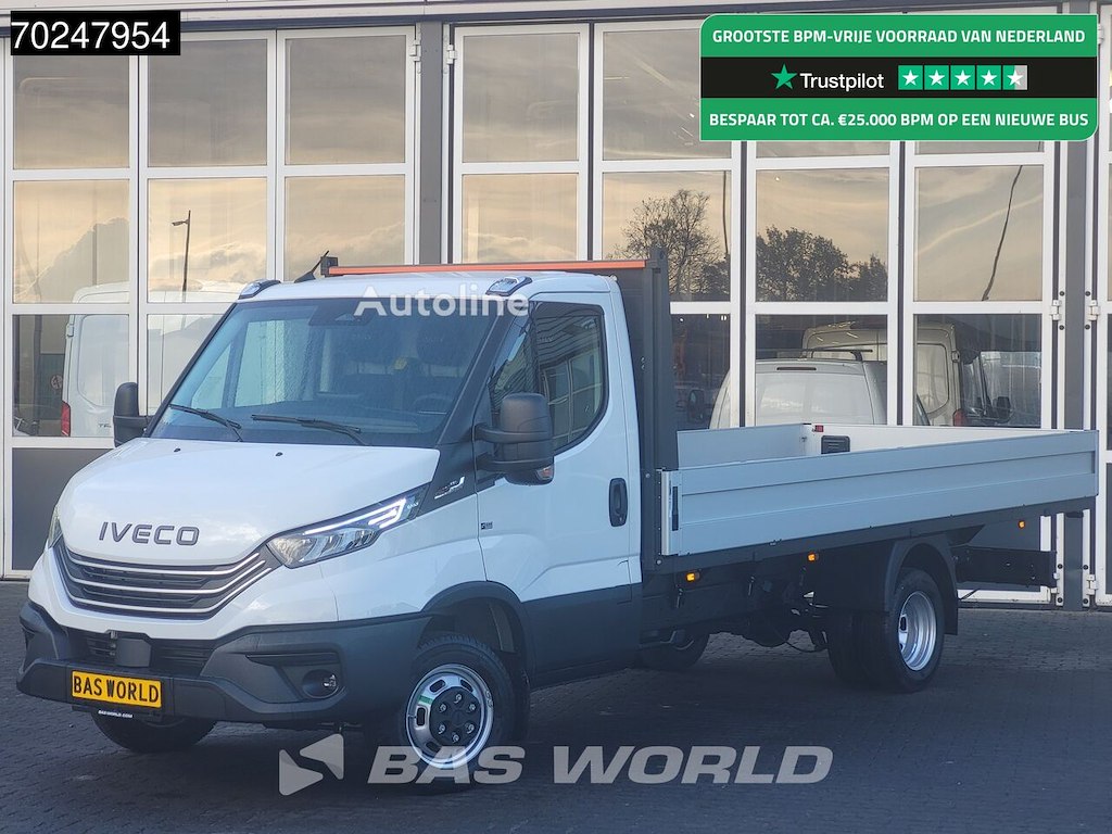 Novi IVECO Daily 35C18 3.0L Automaat Model 2025 Open laadbak Navi ACC LED 3 kamion s ravnom platformom < 3.5t