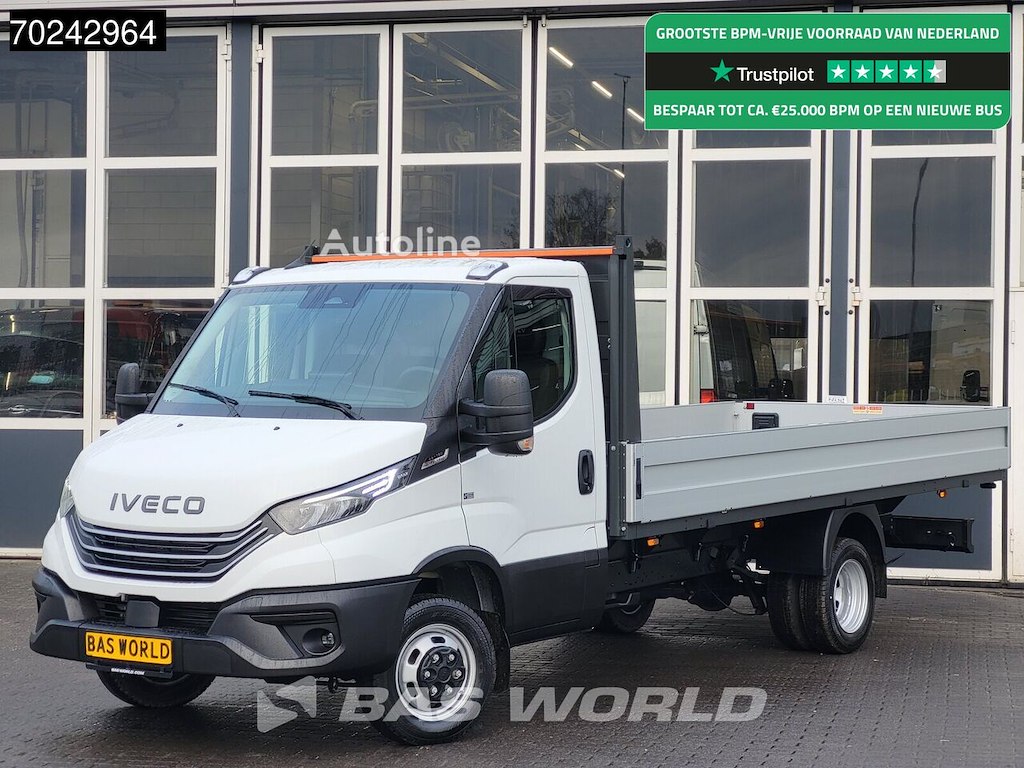 Novi IVECO Daily 35C18 3.0 180PK New model 2025 Open laadbak Navi ACC LED 3 kamion s ravnom platformom < 3.5t