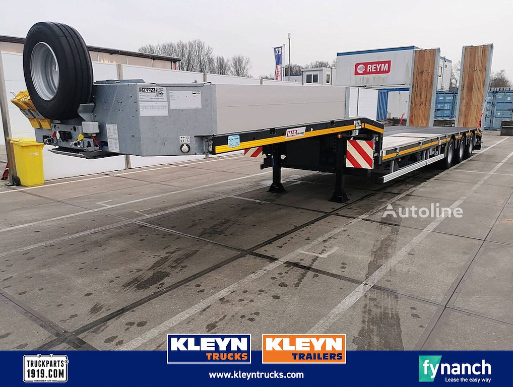 MAX Trailer MAXTRAILER MAX110-Z-3B-9.30-U poluprikolica sa niskom platformom