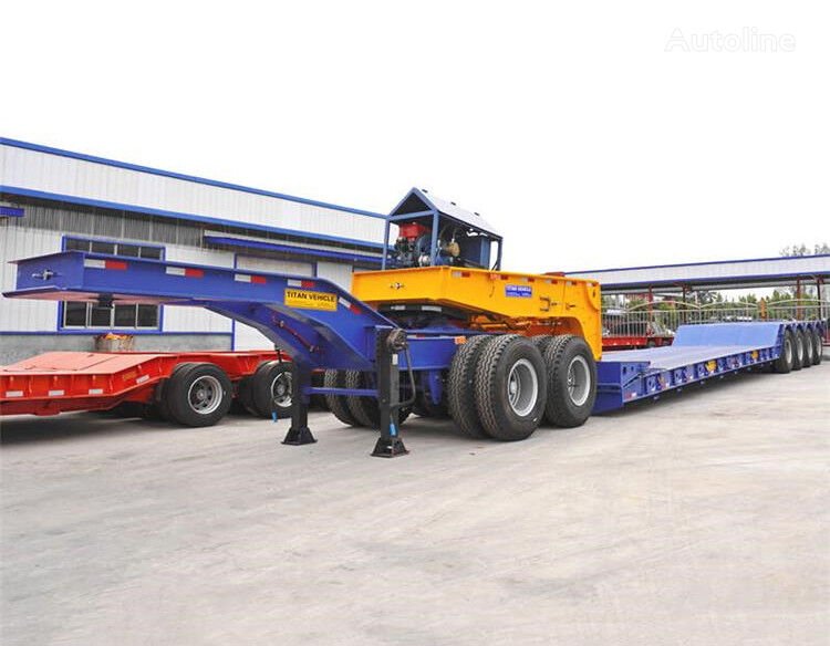 Nova Titan 4 axle detachable gooseneck trailers for sale poluprikolica sa niskom platformom