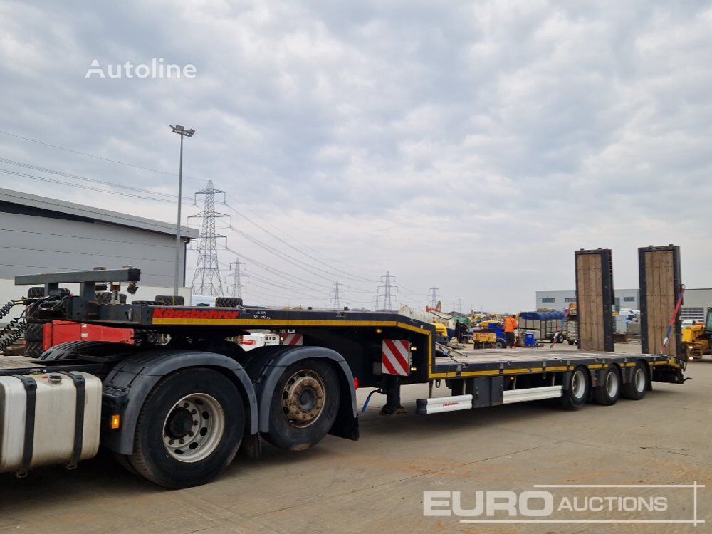 Prodaje se Kässbohrer 2021 Kassbohrer Tri Axle Step Frame Low LoaderTrailer, Front Lif poluprikolicu sa niskom platformom na aukciji