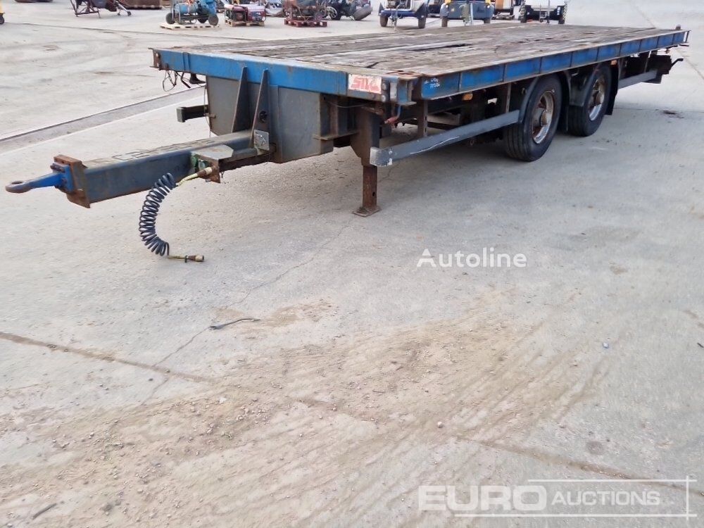 Prodaje se SDC Twin Axle Draw Bar Low Loader Trailer, Twist & Lock poluprikolicu sa niskom platformom na aukciji