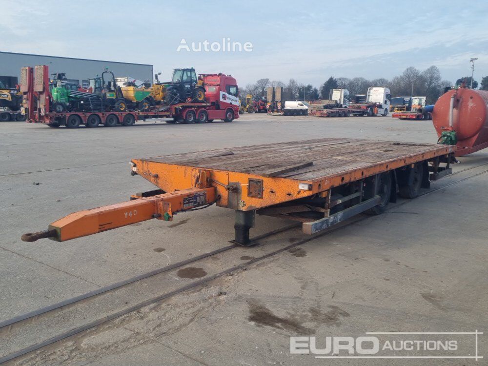 Prodaje se Mac trailers Twin Axle Draw Bar Low Loader Trailer poluprikolicu sa niskom platformom na aukciji