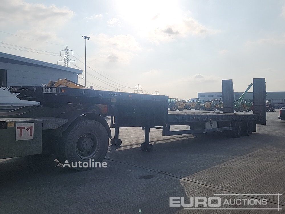 Prodaje se Montracon Twin Axle Step Frame Low Loader Trailer, Outriggers, Hydraulic F poluprikolicu sa niskom platformom na aukciji