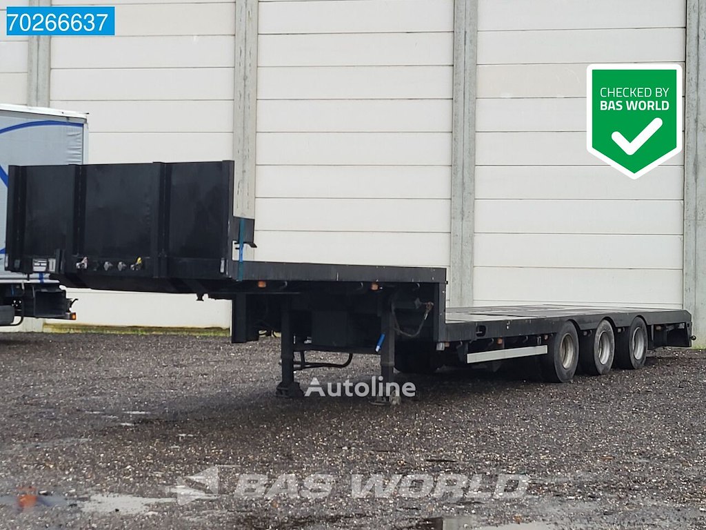 Nooteboom MCO-48-03VIL NL-Trailer Extendable 3x lenkachse poluprikolica sa niskom platformom