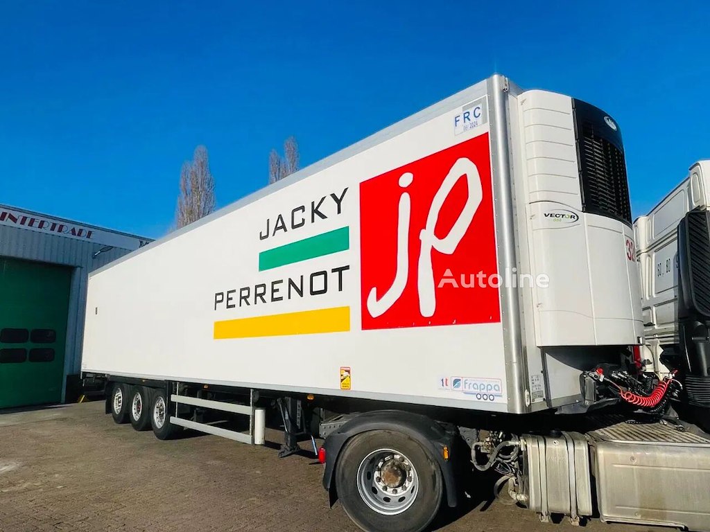 LeciTrailer FRAPPA, SAF, (3557 hours!) Carrier Vector poluprikolica hladnjača