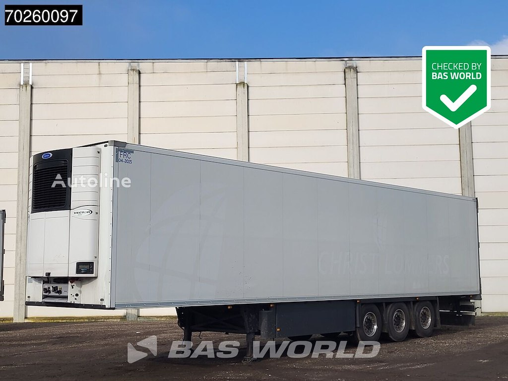 Schmitz Cargobull Carrier Vector 1550 NL-Trailer 2x Liftachse TÜV 05/25 Blumenbrei poluprikolica hladnjača