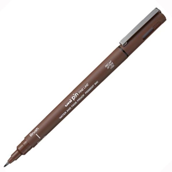 Uni UNI MARKER PIN BR-200 BRAON SEPIA KALIGRAFKI ISPIS/BRUSH