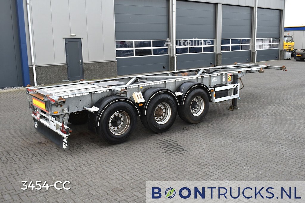 Van Hool 3B0070 TANK CHASSIS | 20-30ft * 3780 Kg * ADR AT/FL/OX * BPW/DIS poluprikolica za prevoz kontejnera