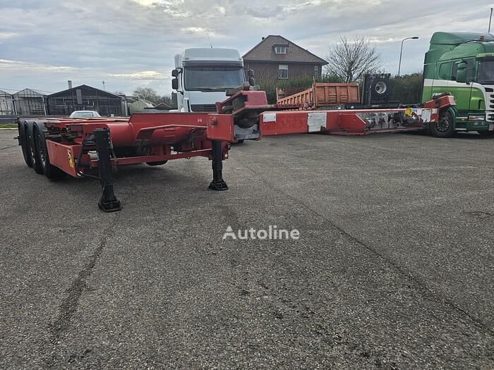 Broshuis 3000 R| MULRIFUNCTIONEEL CONT CHASSIS | ALL CONNECTIONS | SAF DI poluprikolica za prevoz kontejnera