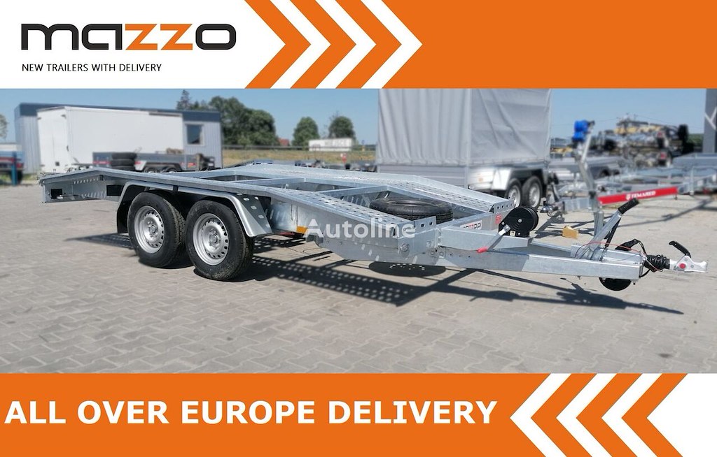 Nova ADAM 4 x 2,1 m 2700 kg Car transport trailer prikolica platforma