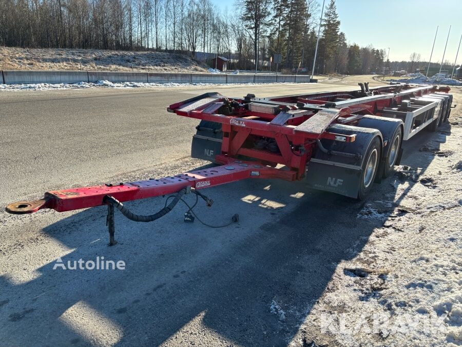 Prodaje se Roadex LVS-42 prikolicu za kontejnere na aukciji