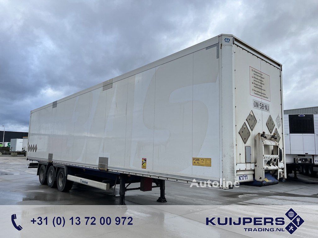 Krone DryLiner / Box / Huckepack furgon poluprikolica