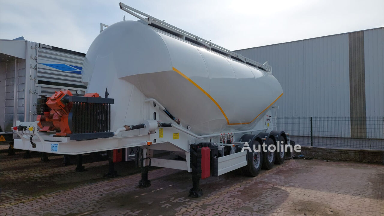 Nova 34 m3 Millenium Cement Trailer Directly Delivery From Stock cisterna silos