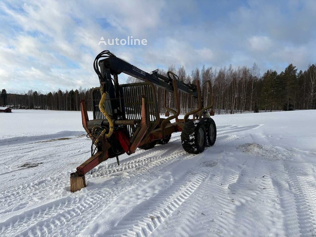 Prodaje se Farmi Forest Forest Farmi Normet HK 4581 with crane šumarsku prikolicu na aukciji