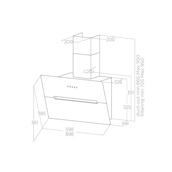 Aspirator WISE BL/A/60