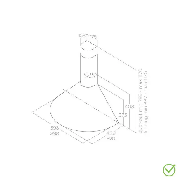 Aspirator TONDA IX F/90