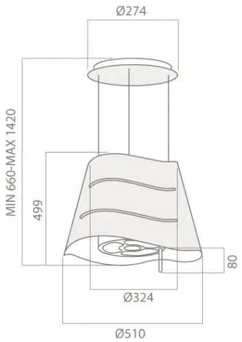 Aspirator WAVE IX/F/51