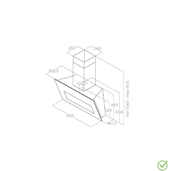 Aspirator BLOOM BL/A/85