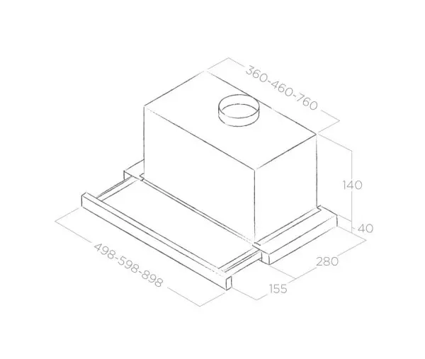 Aspirator ELITE14LUXWHA60