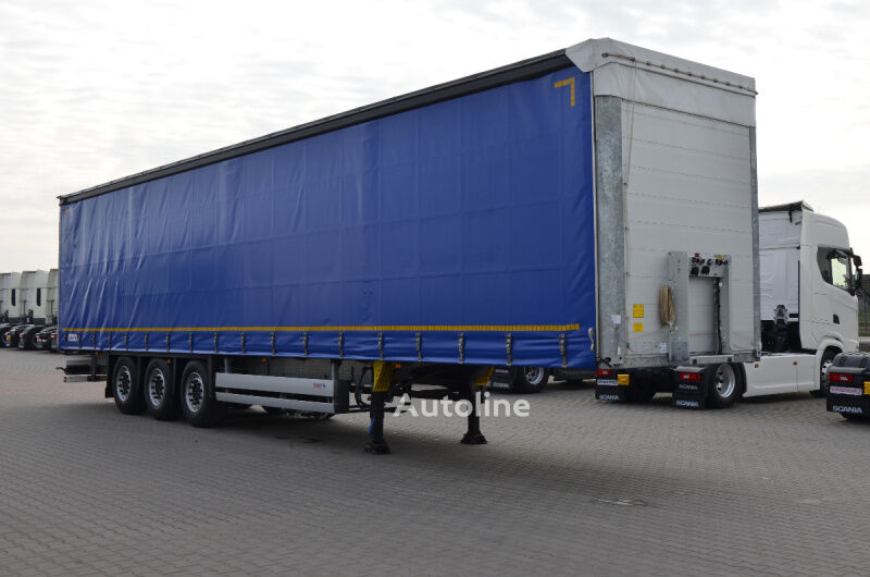 Schmitz Cargobull 12.2023r.! OŚ PODNOSZONA CODE XL OCYNK 0597 poluprikolica s ceradom