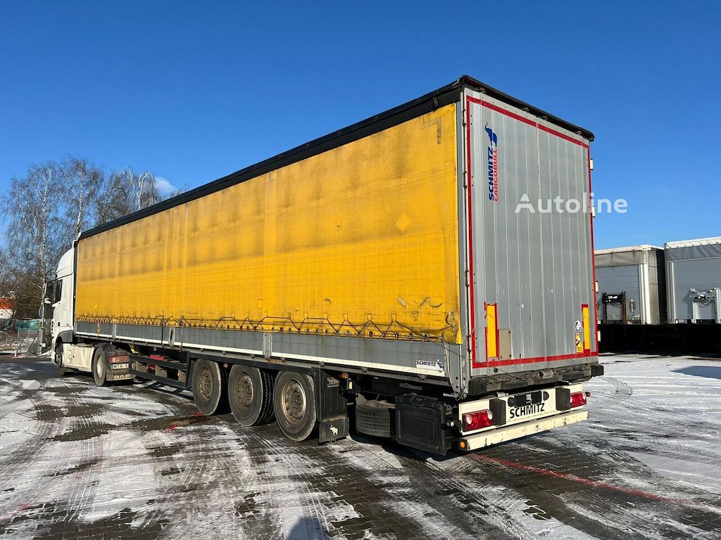 Schmitz Cargobull SCS 24 BORT SHTORA poluprikolica s ceradom