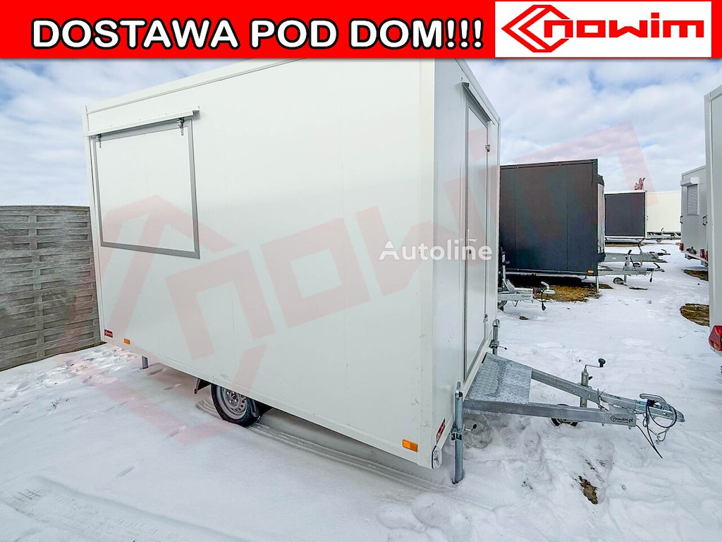 Nova Nowim Empty Food Commercial Trailer 3.5m prikolica brze hrane