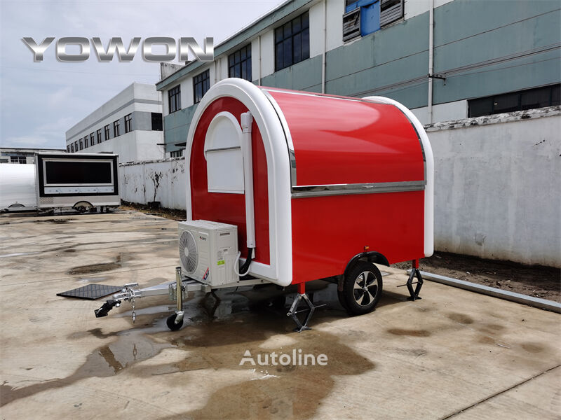 Nova Yowon Concession food truck vending trailer with CE prikolica brze hrane