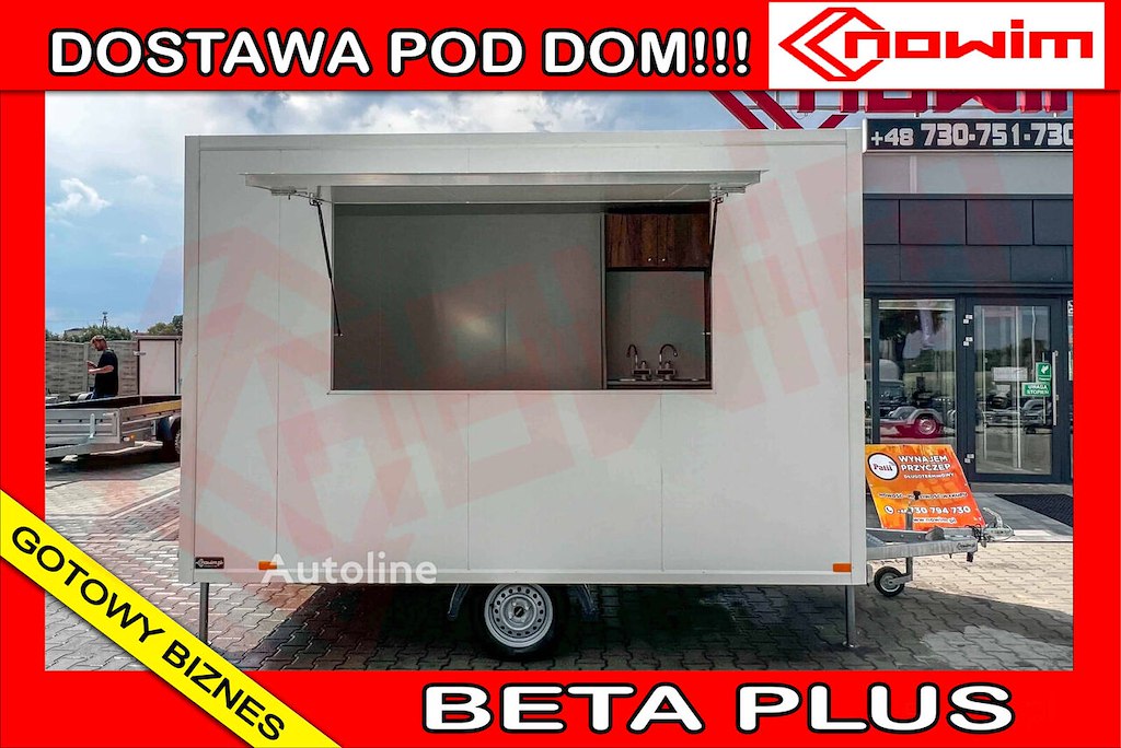 Nova Nowim Food Trailer Ready Business prikolica brze hrane