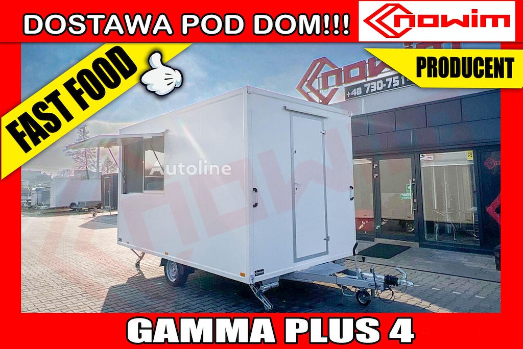 Nova Nowim Food Trailer Ready Business prikolica brze hrane