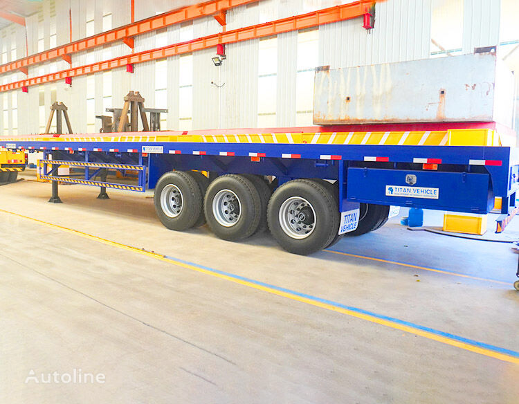 Nova Titan Extendable Flatbed Trailer poluprikolica sa ravnom platformom