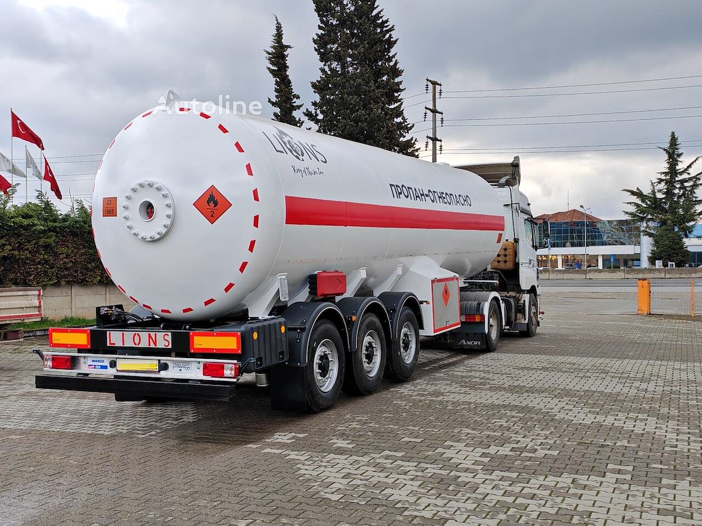 45m3 LIONS LPG Propane GPL Trailer Citerna cisterna za gas