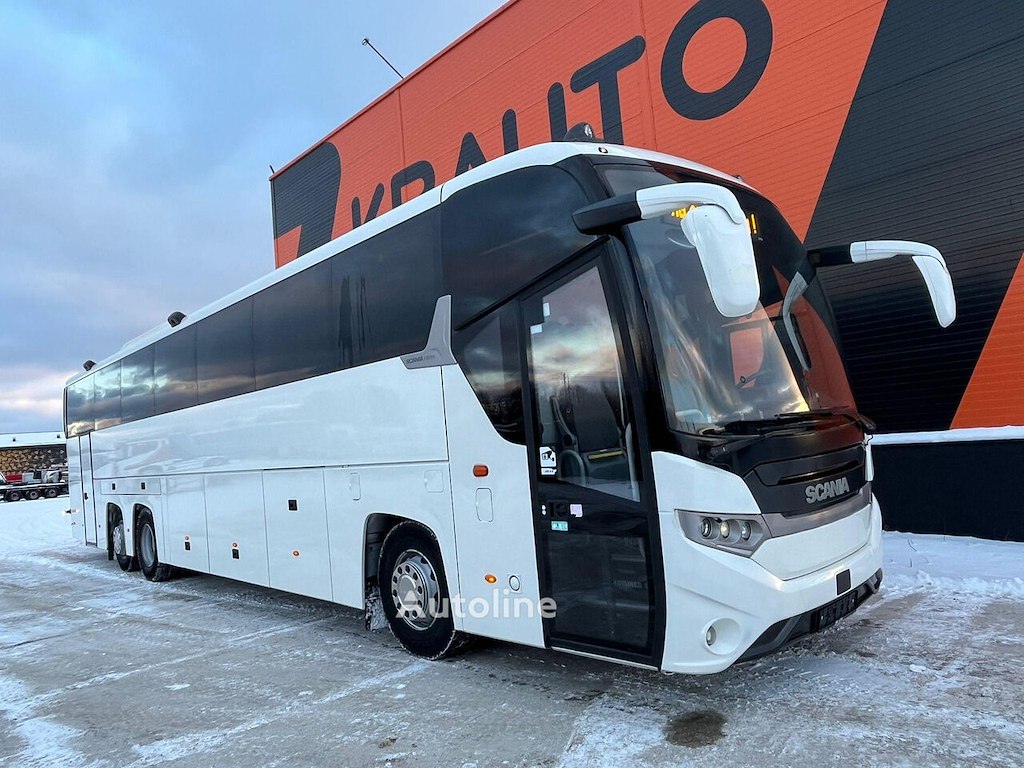 Scania K 450 6x2*4 Interlink 59 SEATS / AC / AUXILIARY HEATING / CD / T turistički autobus