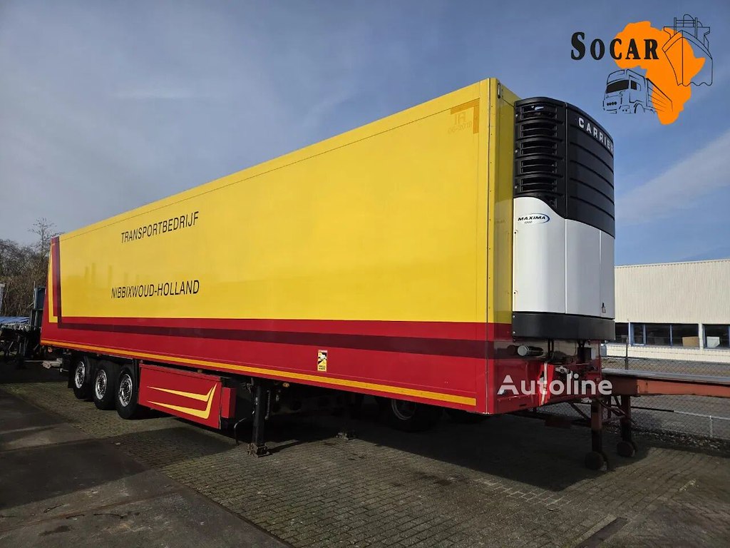 Krone SD, SAF, Carrier Maxima 1300, low Hours, TUV 02-2026, NL Trailer izotermna poluprikolica