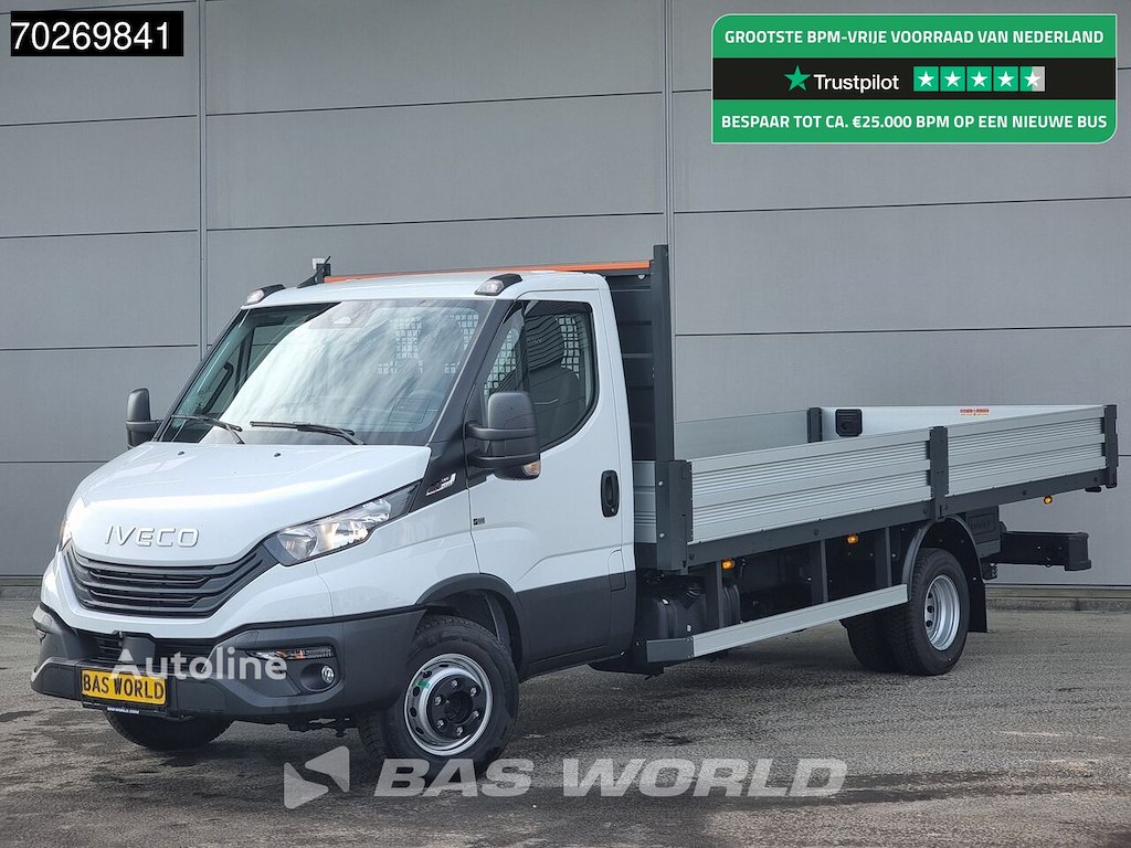 Novi IVECO Daily 70C18 3.0L Automaat 525cm Open laadbak XXL Trekhaak ACC Na kamion s ravnom platformom