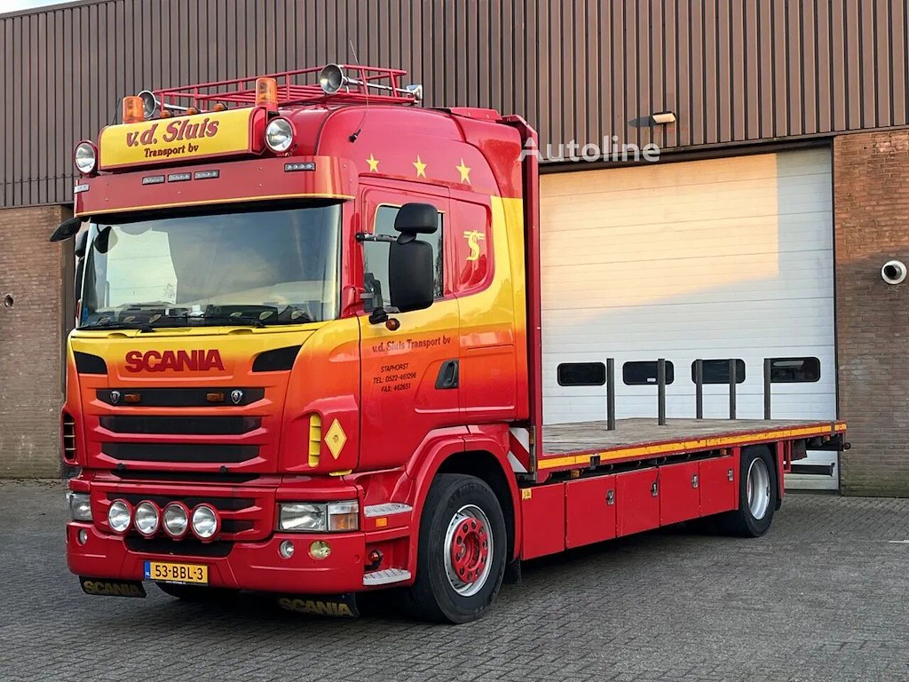 Scania G400 / Retarder / Full air / Euro5 EEV / Special platform / Kooi kamion s ravnom platformom