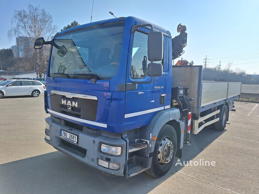 Prodaje se MAN TGM 18.340 4X2 BB kamion s ravnom platformom na aukciji