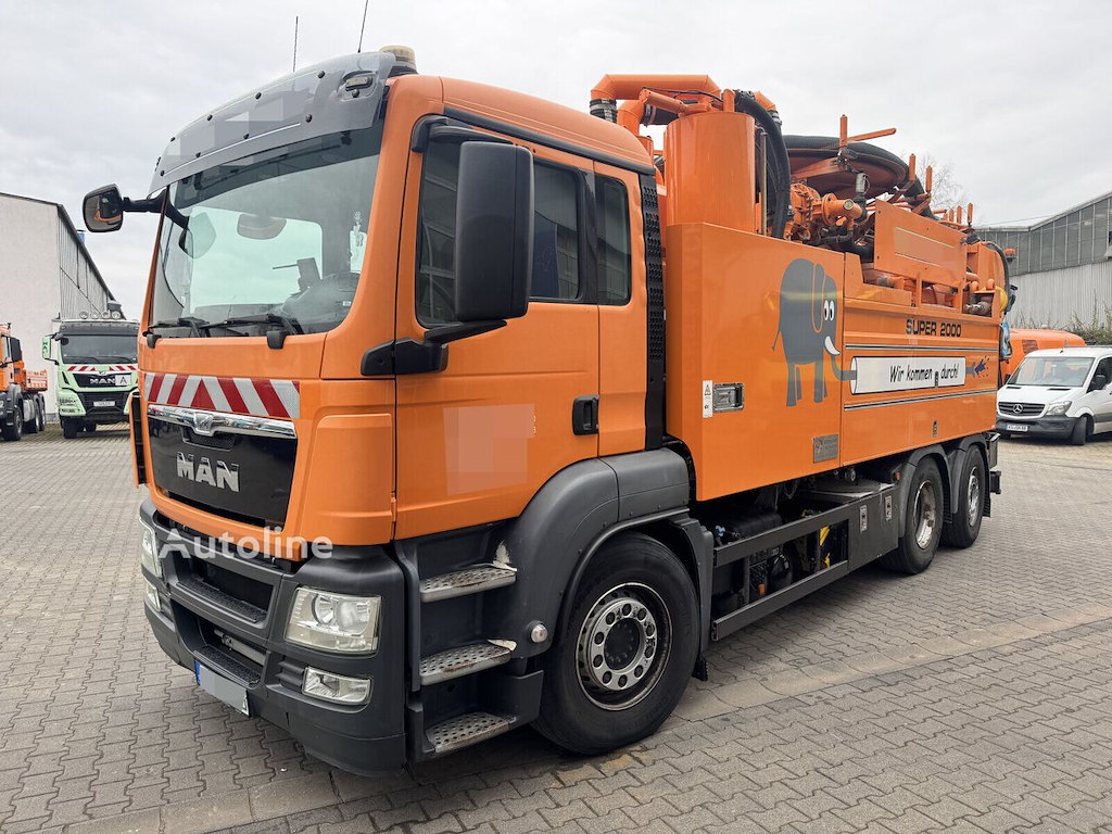 MAN TGS 26.480 6x2 EURO5 WUKO WIEDEMANN SUPER 2000 autofekalac